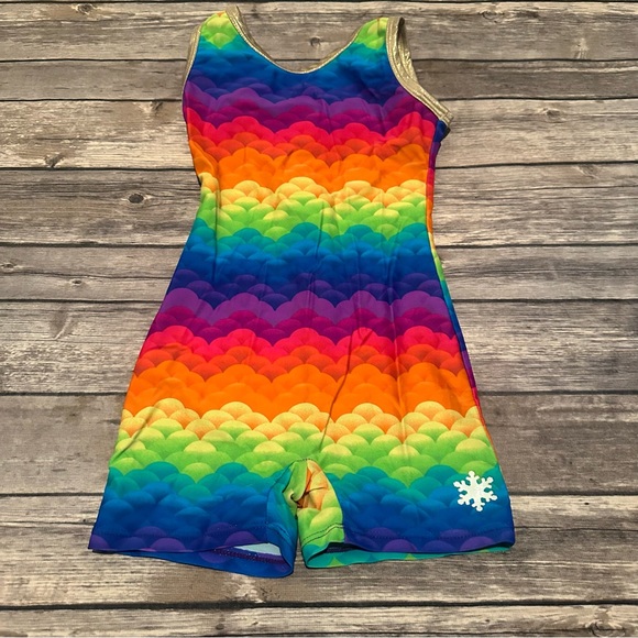 snowflake | Shirts & Tops | Snowflake Designs Rainbow Gymnastics ...
